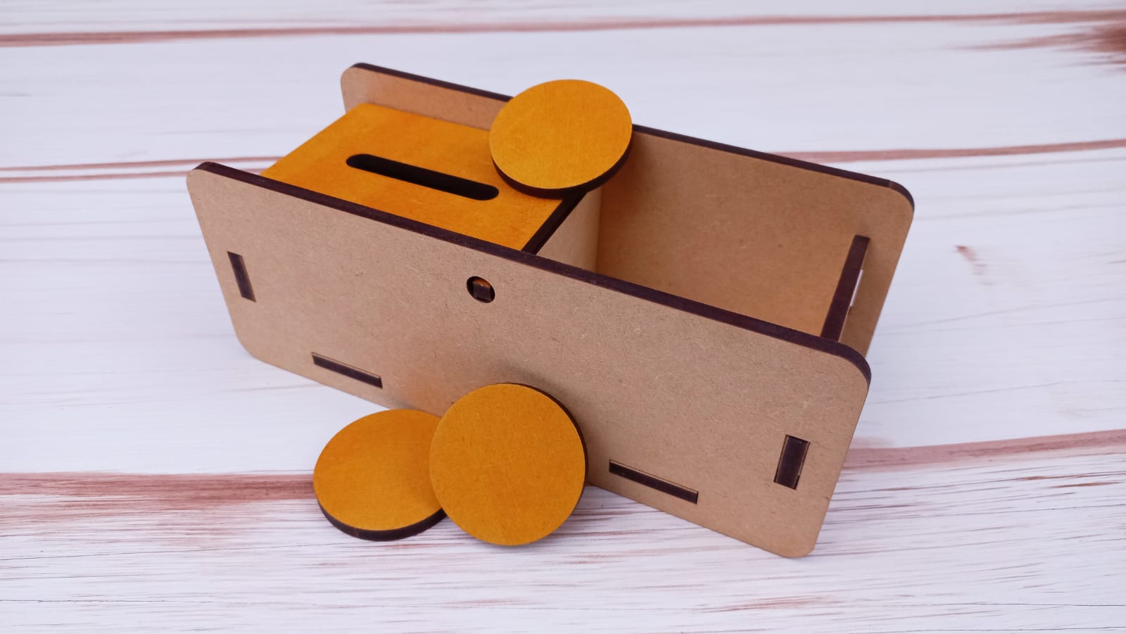 Imbucare Box With Flip Lid & Coin - Laserique